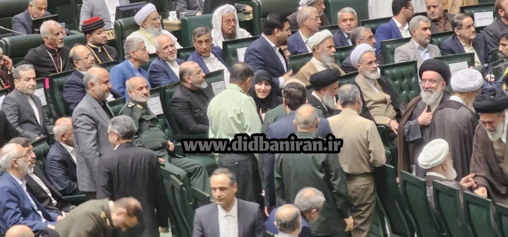 حضور زینب سلیمانی در مراسم تحلیف پزشکیان تصاوبر دیدبان ایران